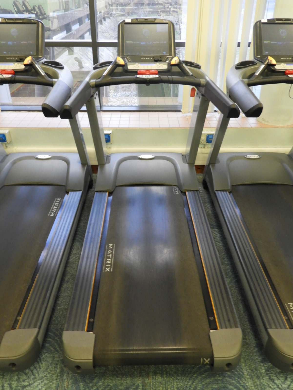 *Matrix Ultimate Deck Treadmill with Touch Screen Digital Display