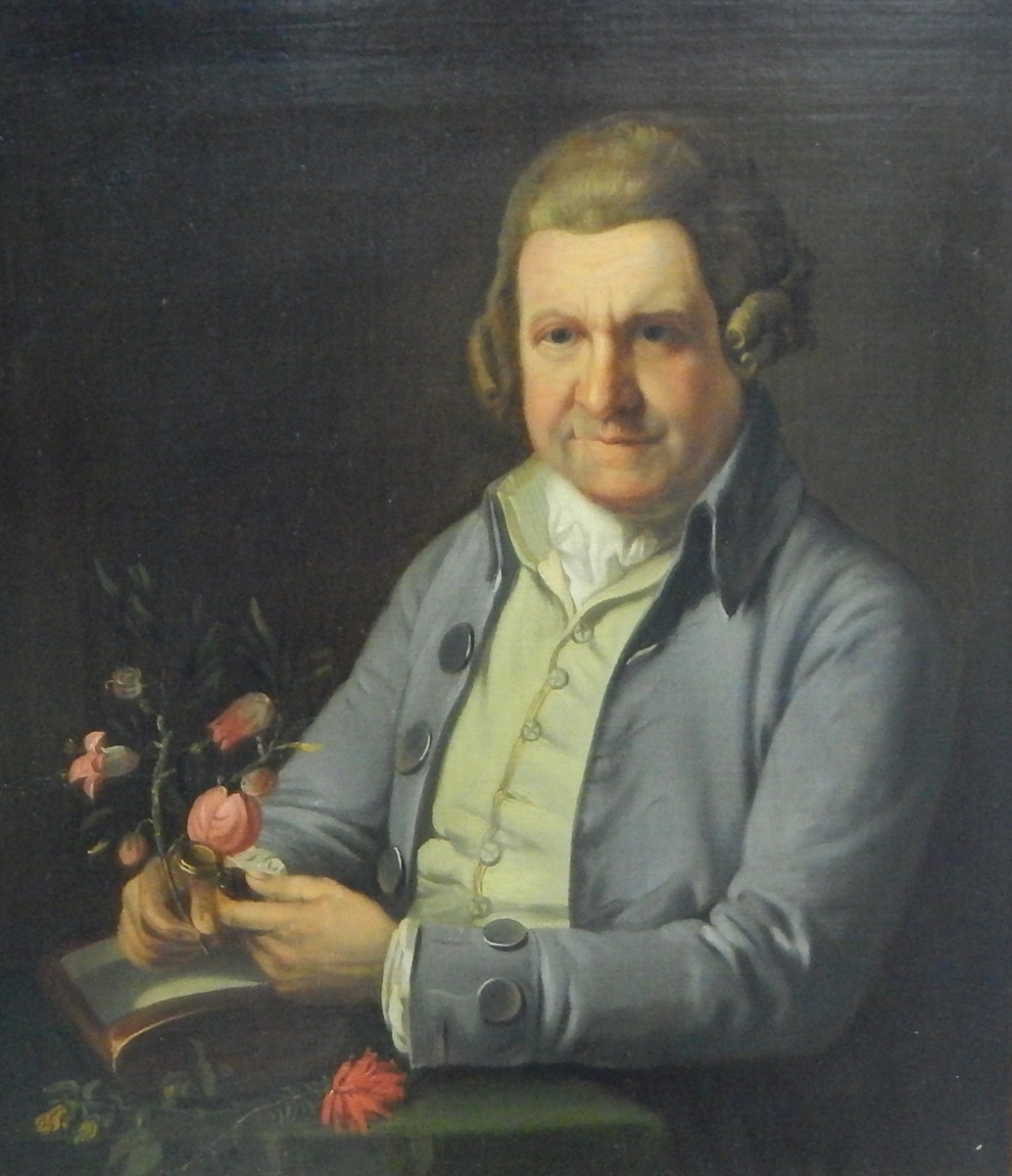 Unattributed Oil on canvasHead and shoulders portrait of William Aiton ...