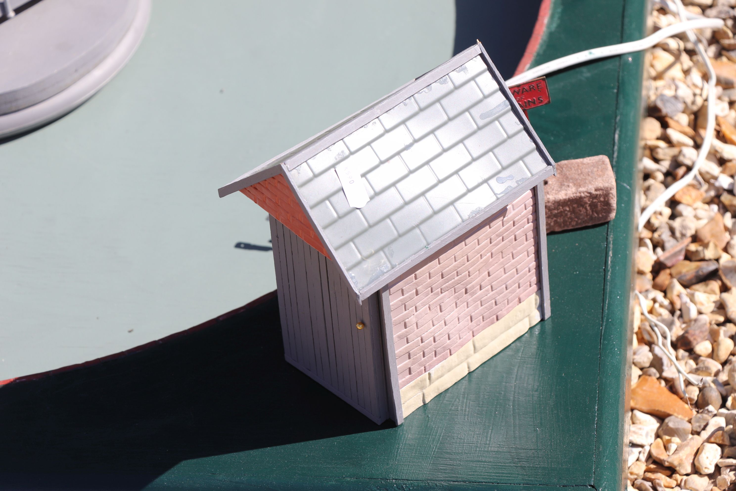 G Scale model railway - Electric rotating custom built turntable (37" x ...