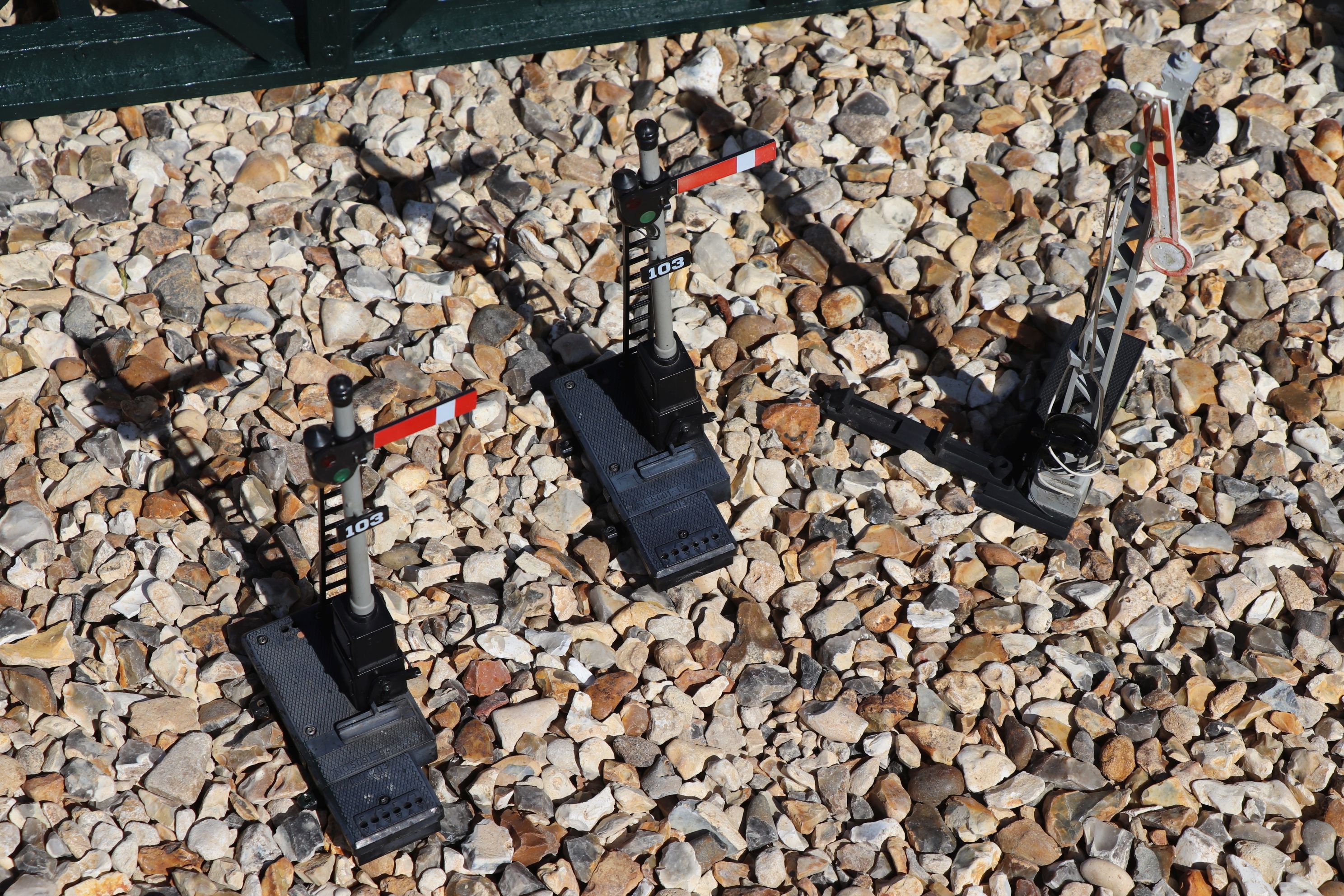 G Scale model railway - Electric rotating custom built turntable (37" x ...