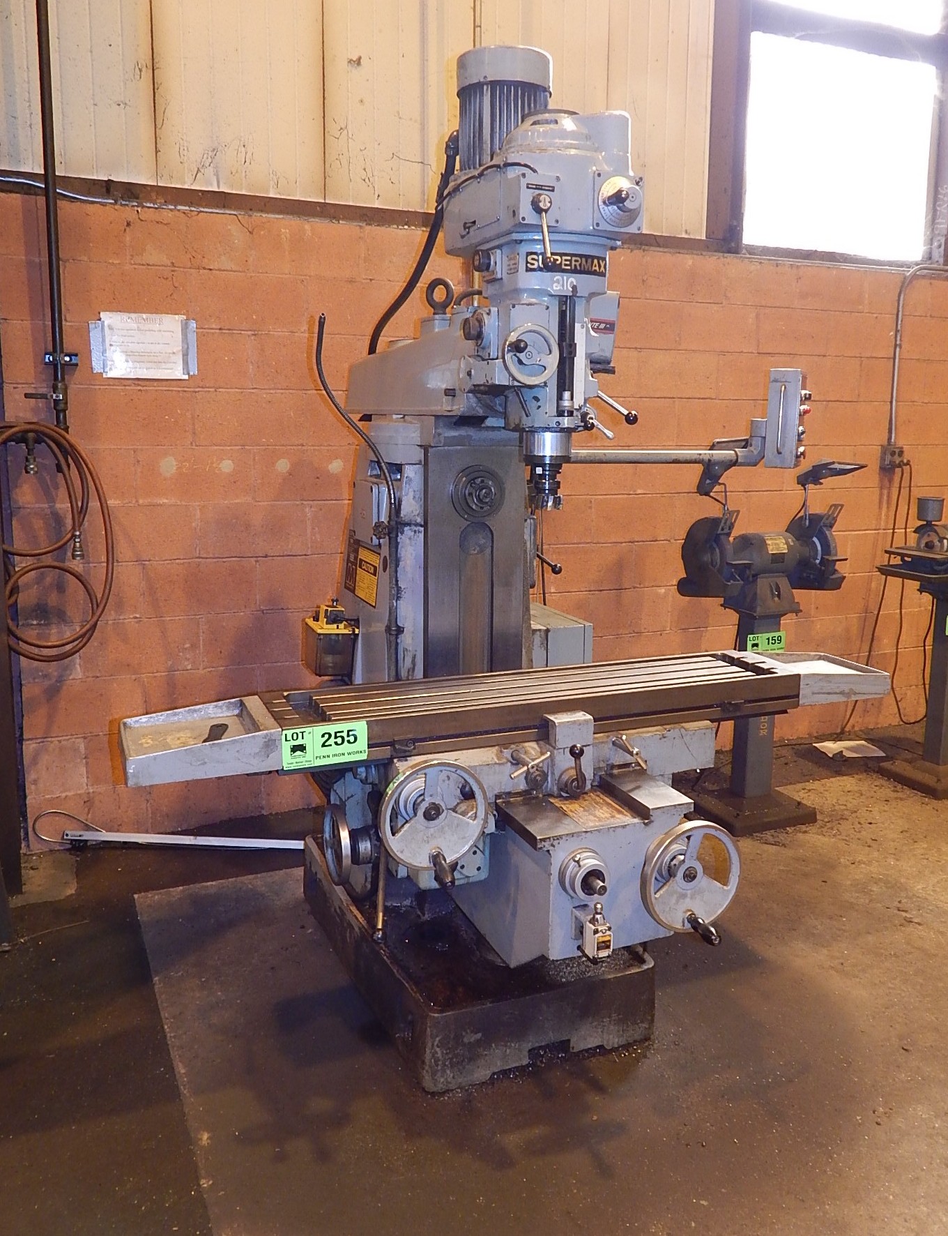 SUPERMAX YCM-2GS UNIVERSAL MILLING MACHINE WITH 51" X 11" TABLE ...