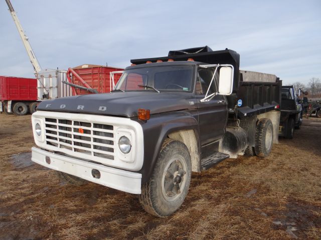 1978 Ford F800 Dump Truck Title in Office
