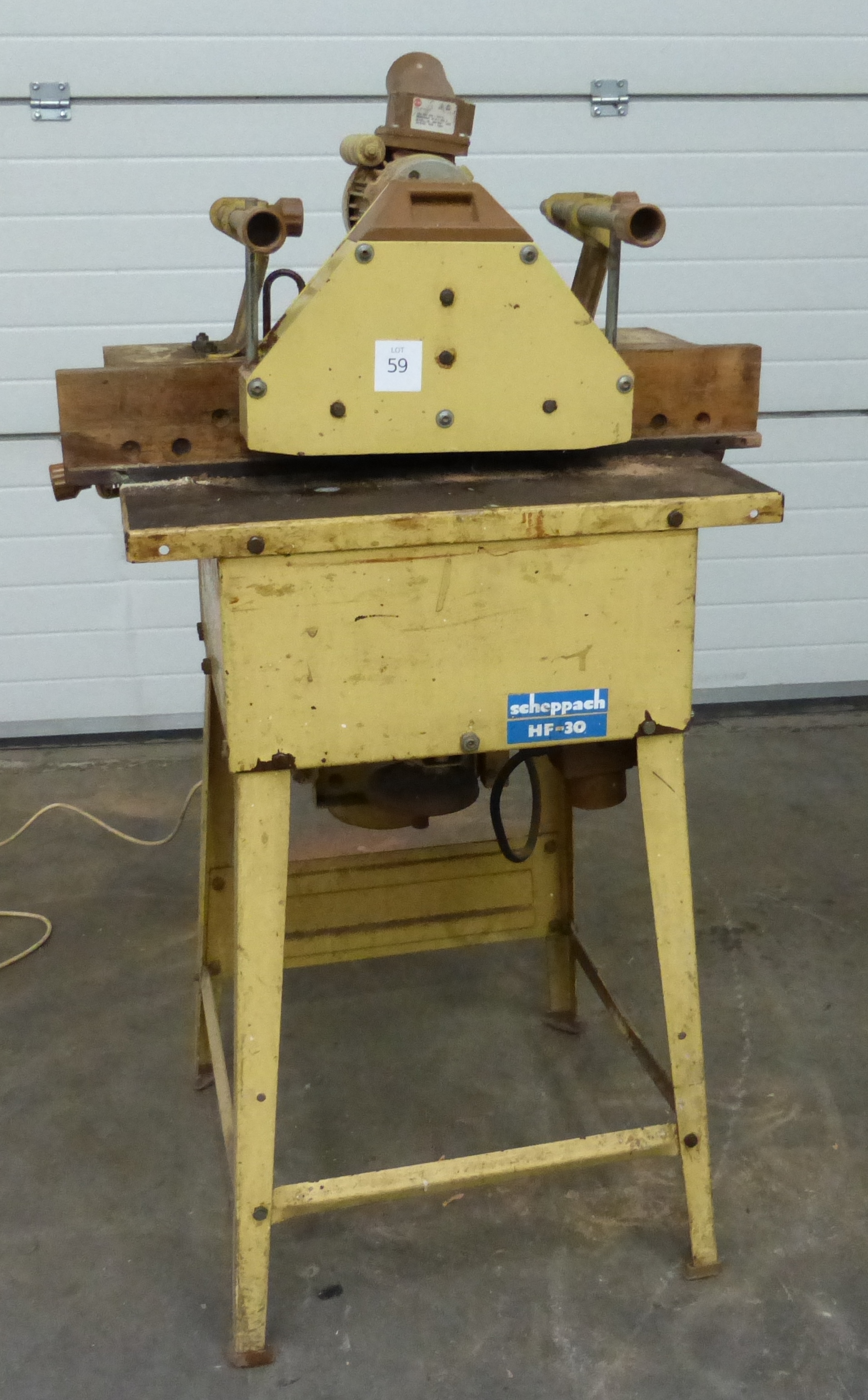 * Scheppach HF30 Spindle Moulder and Power Feed - 240V. Please note ...