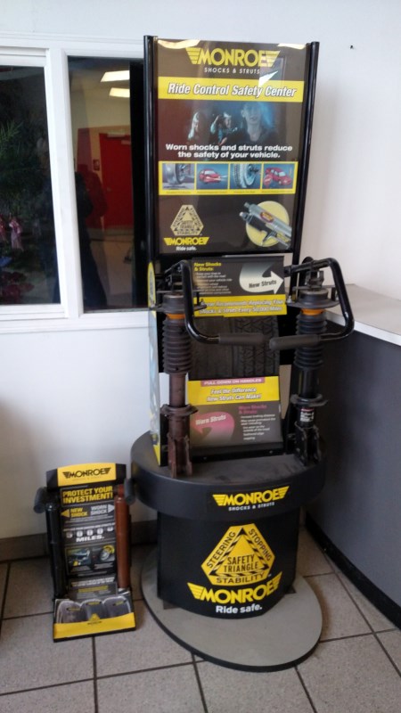 Monroe Shock Absorber Display