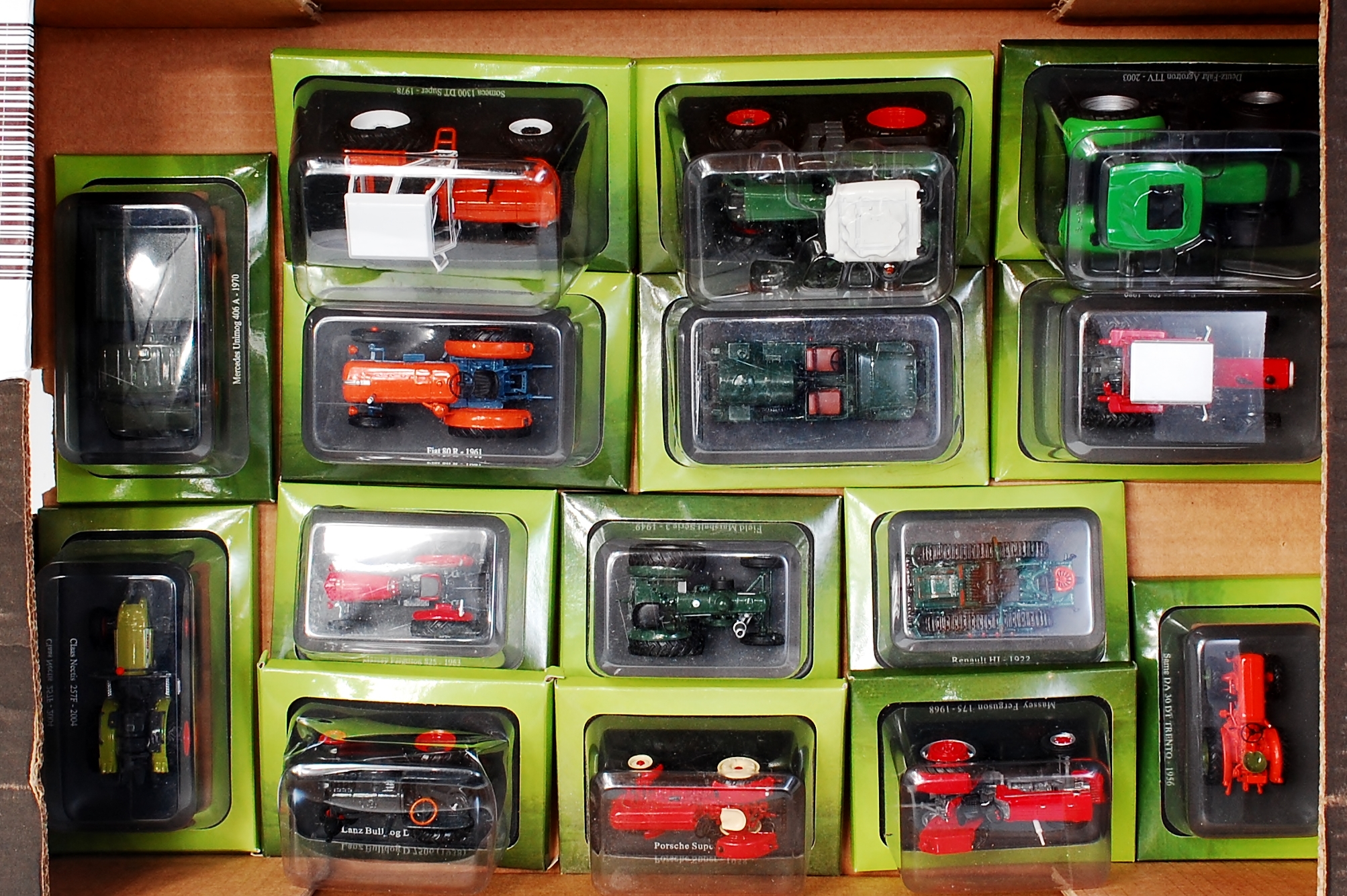 Hachette Partworks Collection Diecast Tractor Group, 40 examples all ...