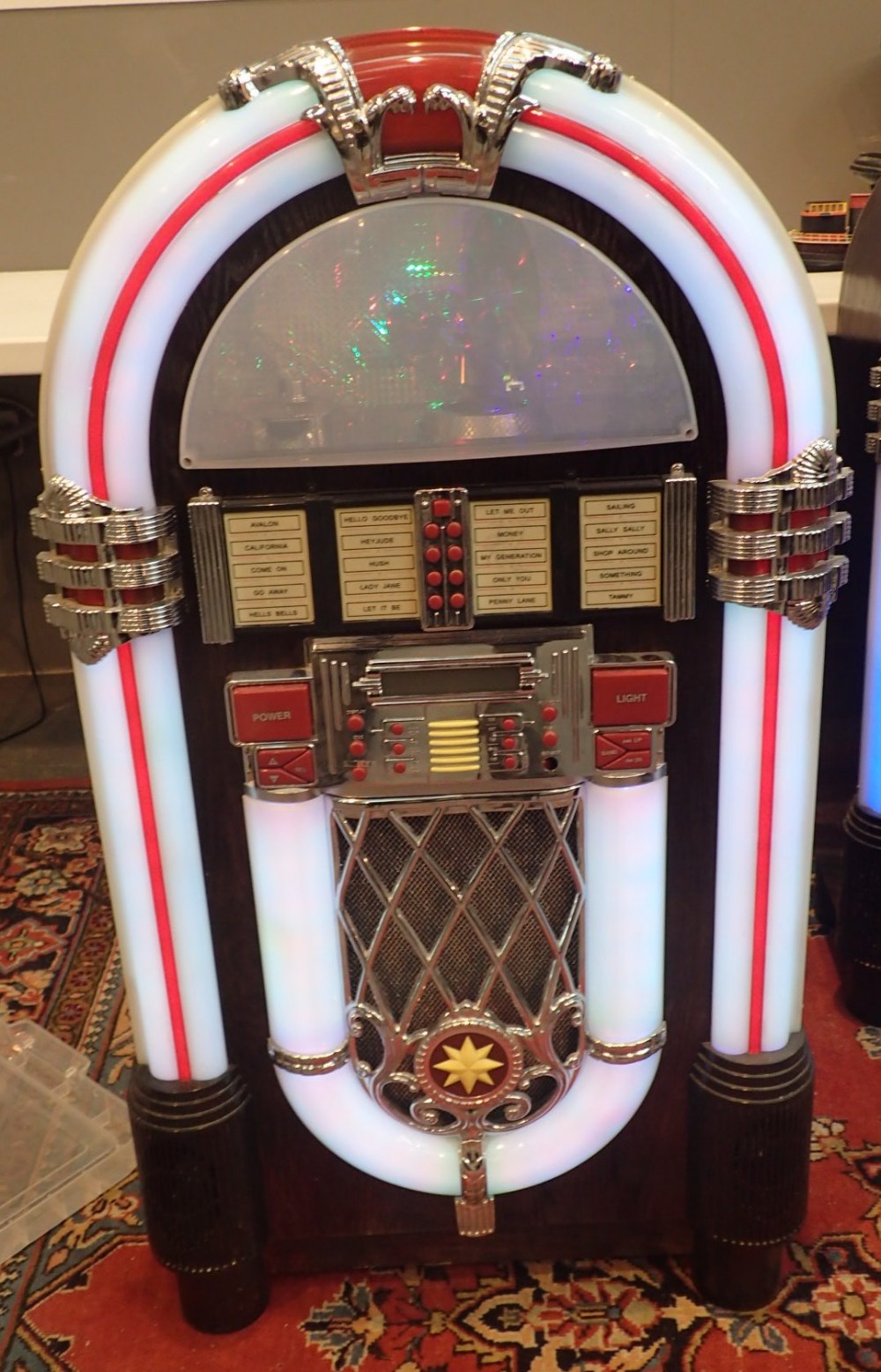 Electric Baby jukebox 1884 ten CD cassette and radio playing free ...