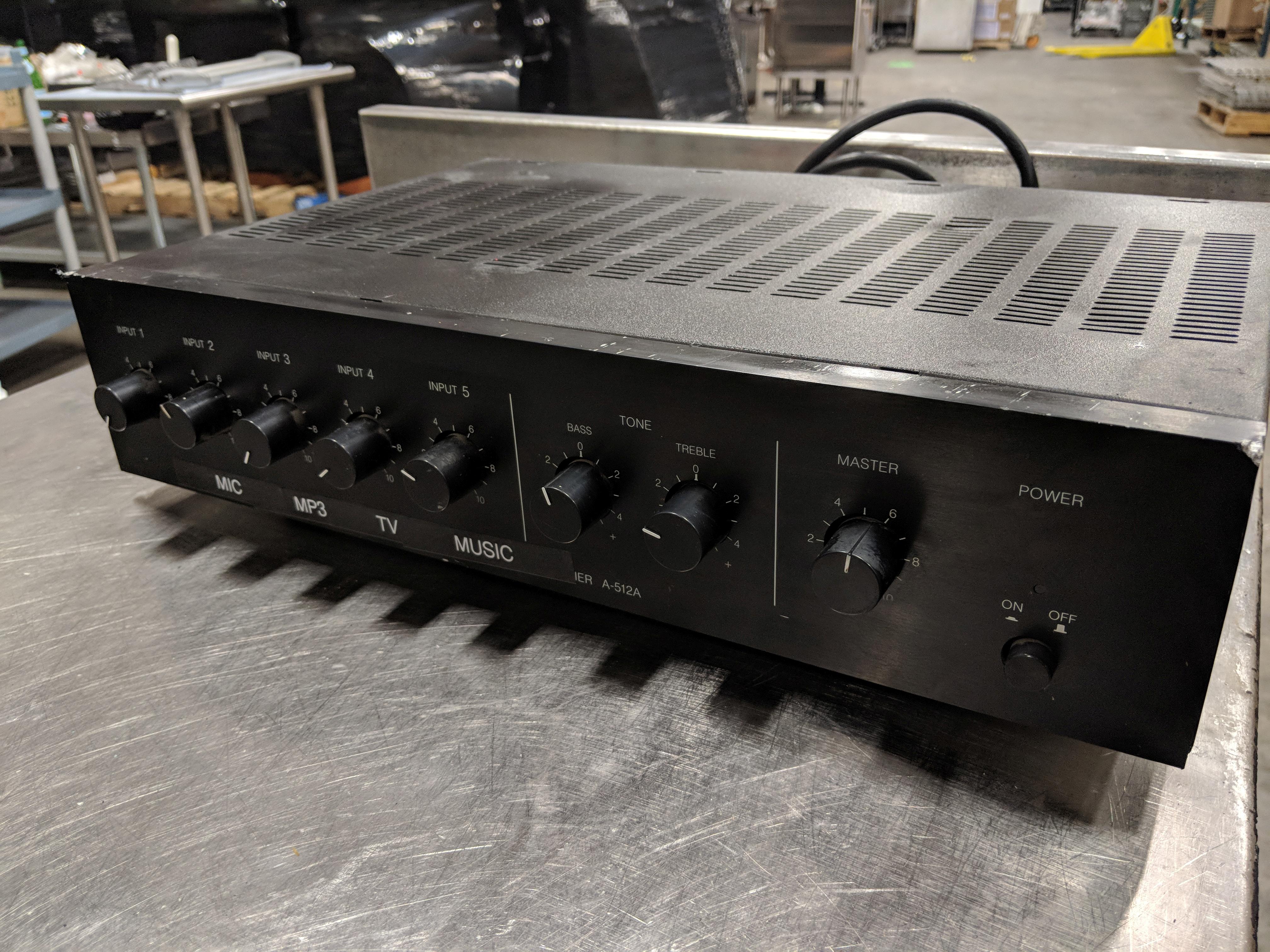 TOA A-512a Amplifier ,Used, Location S1