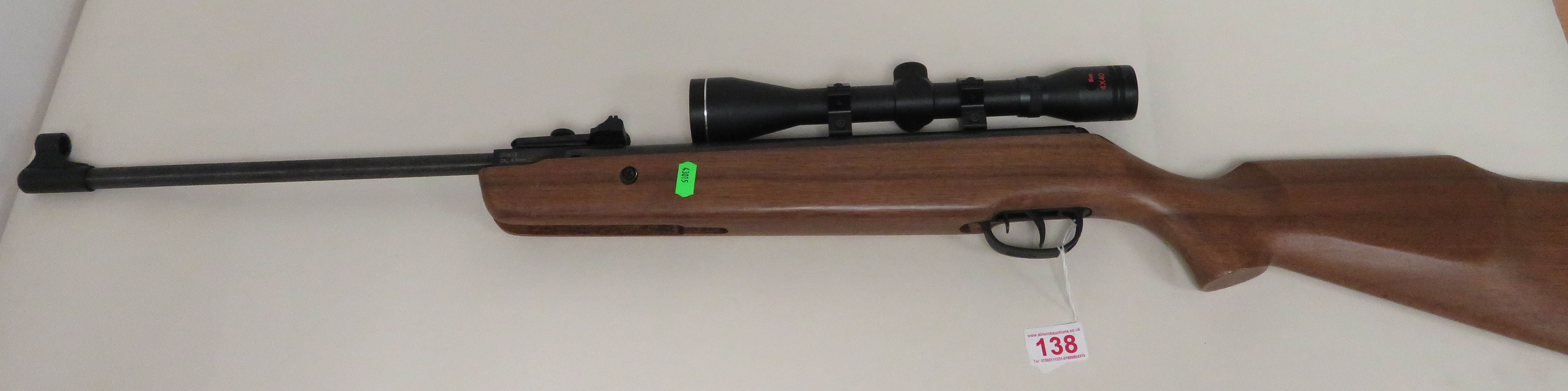 SMK 19 .22 air rifle with sights