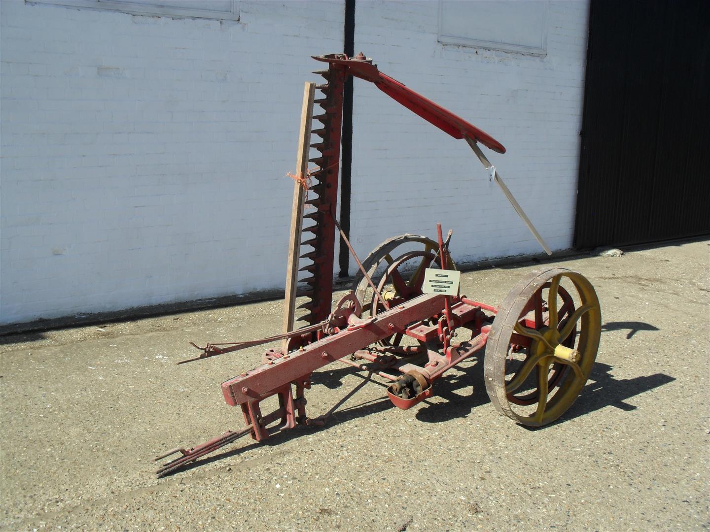 Bamlett trailed finger bar mower