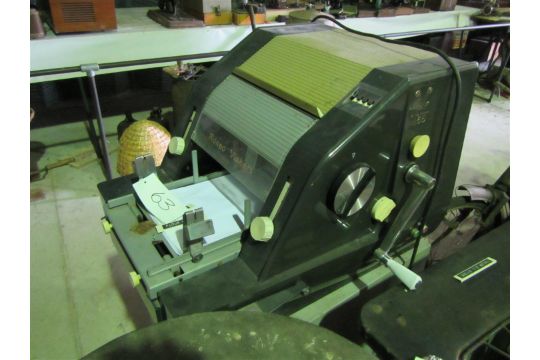 Roneo Vickers, an early copying machine