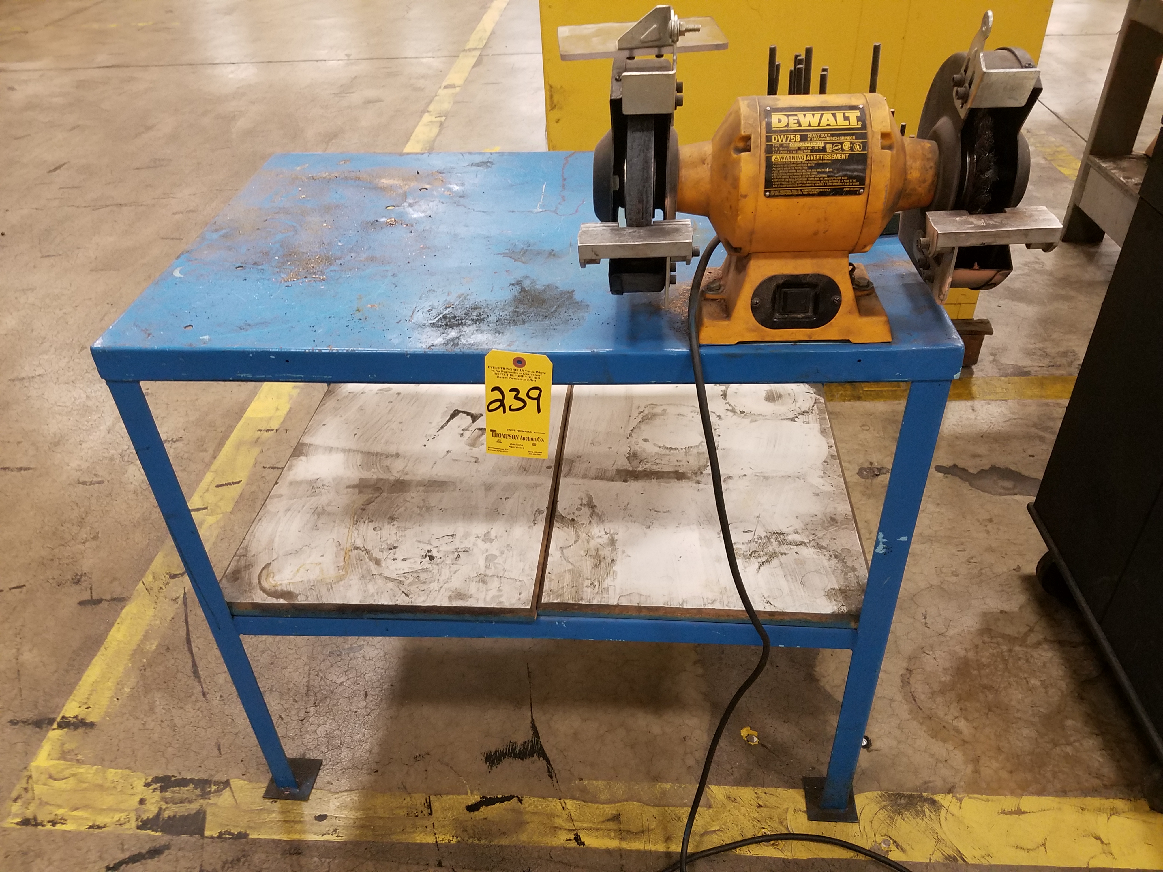 Dewalt Model DW758 8-inch Double End Bench Grinder