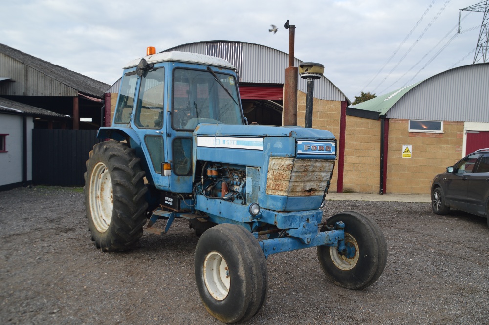 Ford 8100 diesel 2WD tractor. 1978. Registration CNO 413T (no paperwork ...