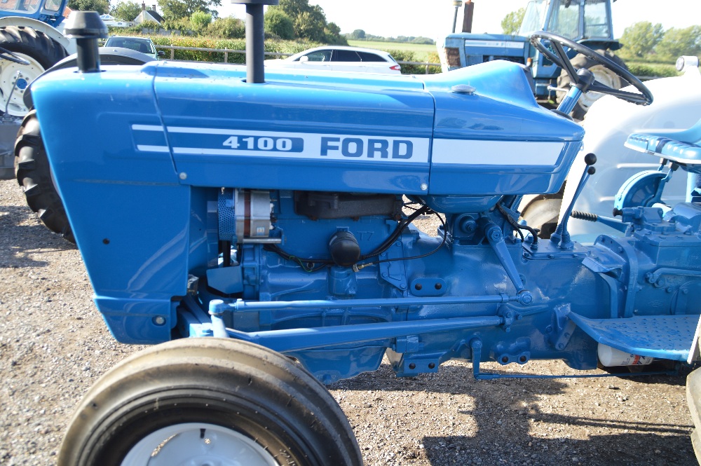 Ford 4100 diesel 2WD tractor. 1977. Serial number B989313. Registration ...