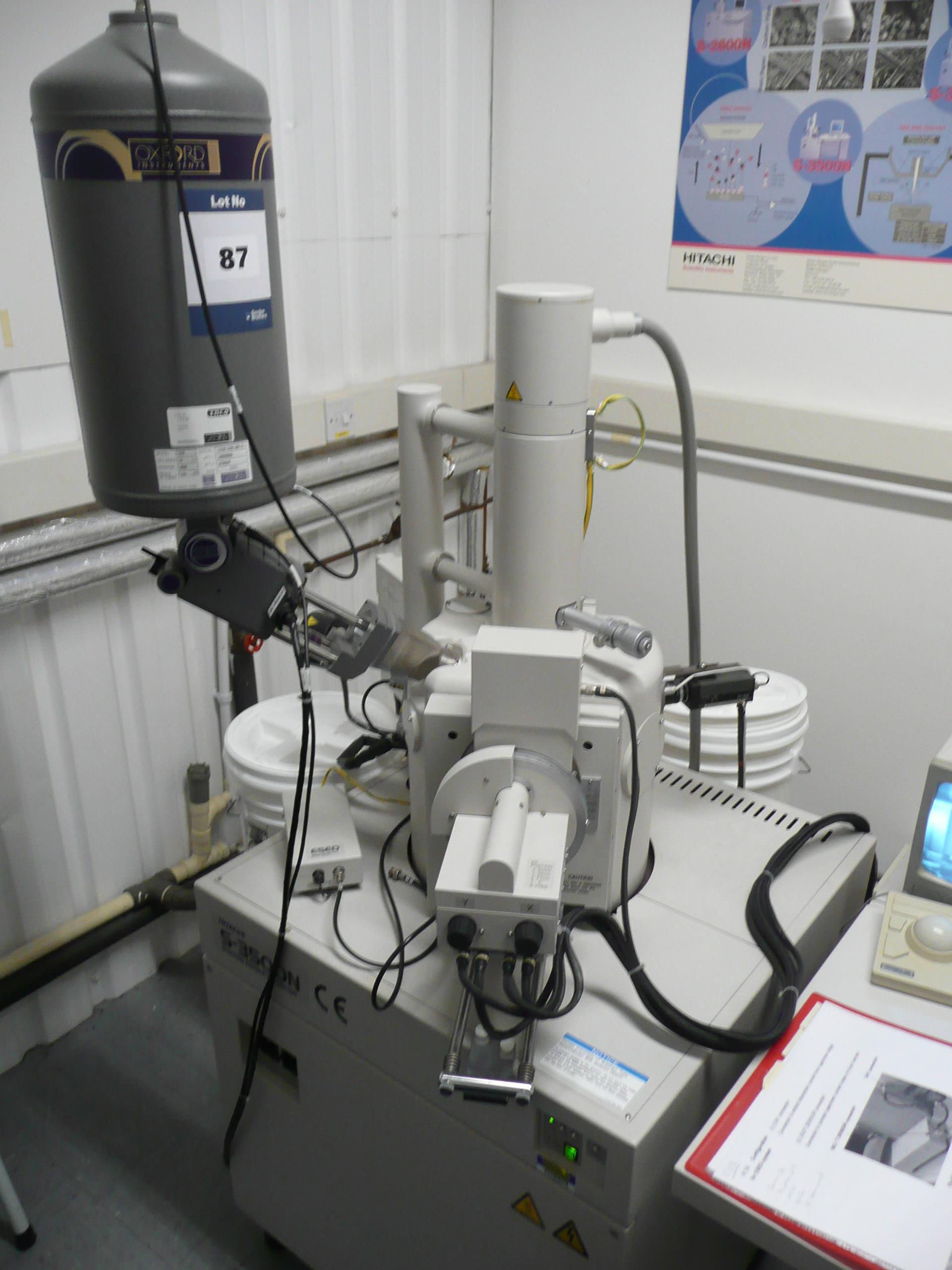 Hitachi, S-3500N, scanning electron microscope with Oxford, 7021 x-ray ...