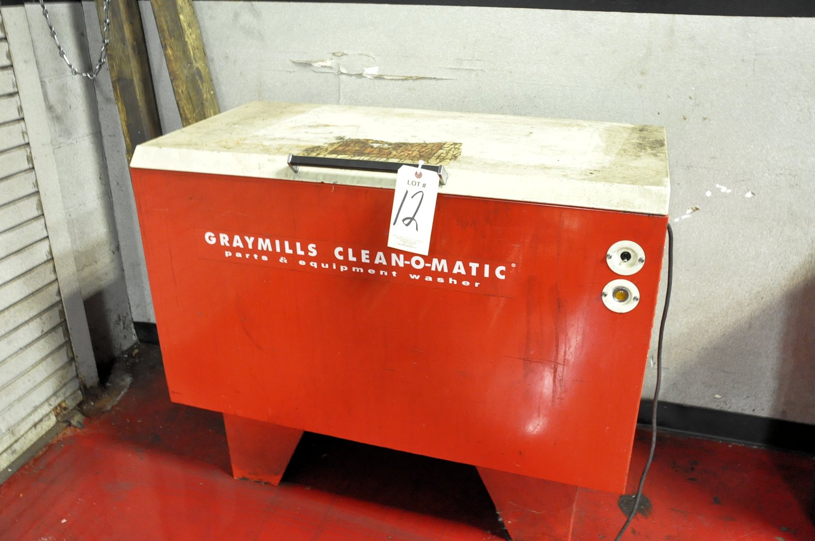GRAYMILLS CLEAN-O-MATIC Parts Washer, 20" x 42" x 24"D