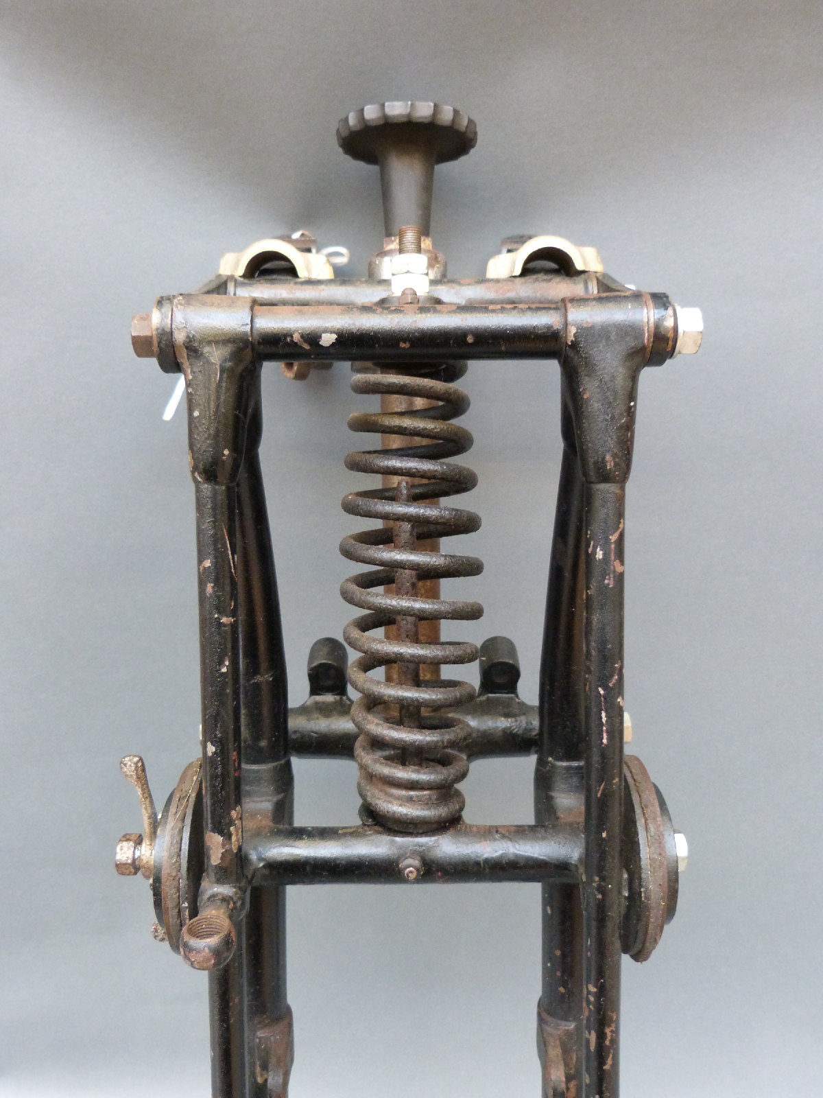 A pair of late 1920's/early 30's motorcycle girder forks, believed BSA ...