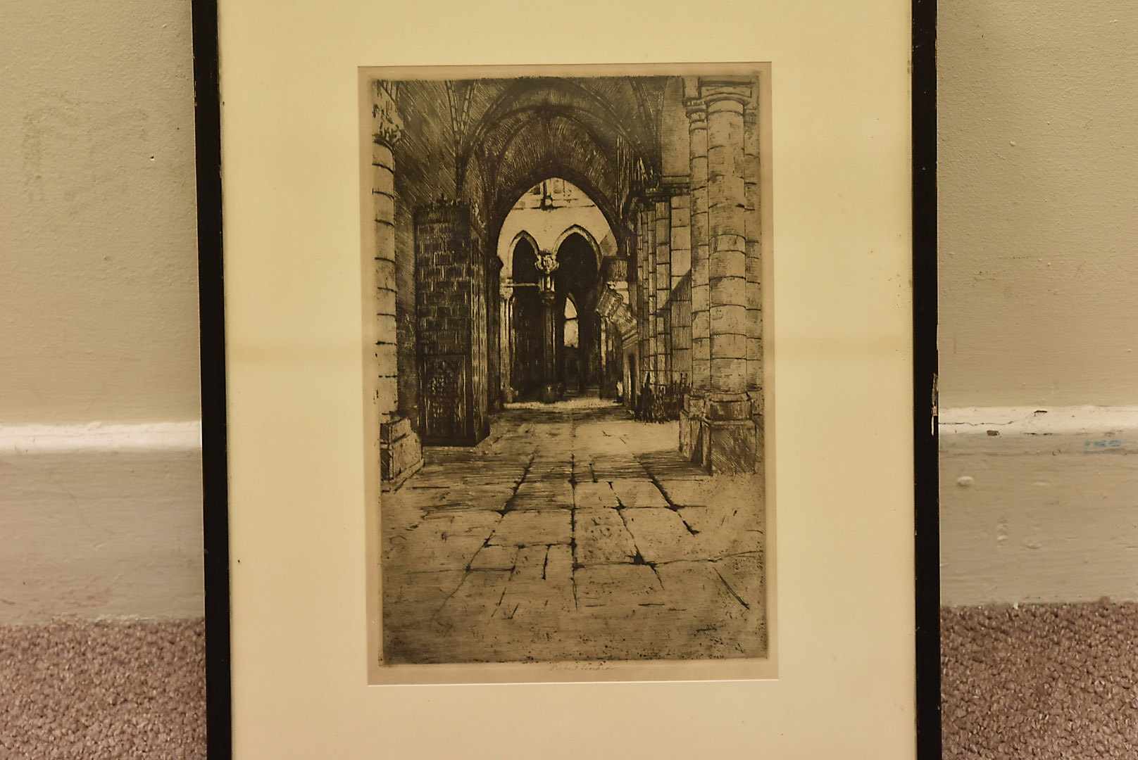 A good collection of drypoint etchings, by famous artists such as Ian ...