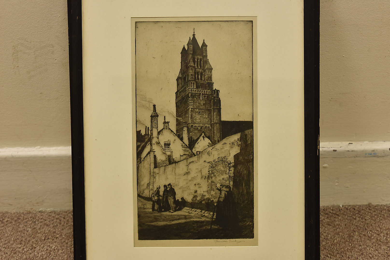 A good collection of drypoint etchings, by famous artists such as Ian ...