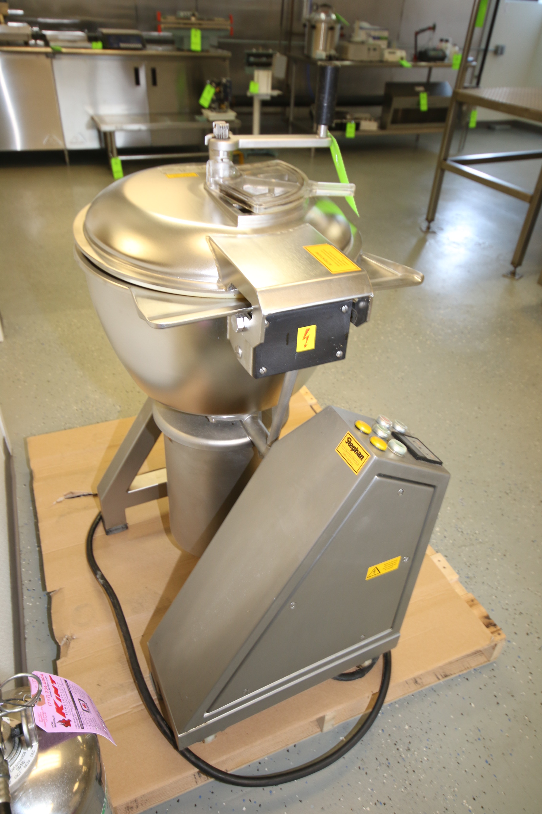 Stephan Vertical Cutter Mixer, M/N VCM44, S/N 730153-01, with 19-1/2 ...