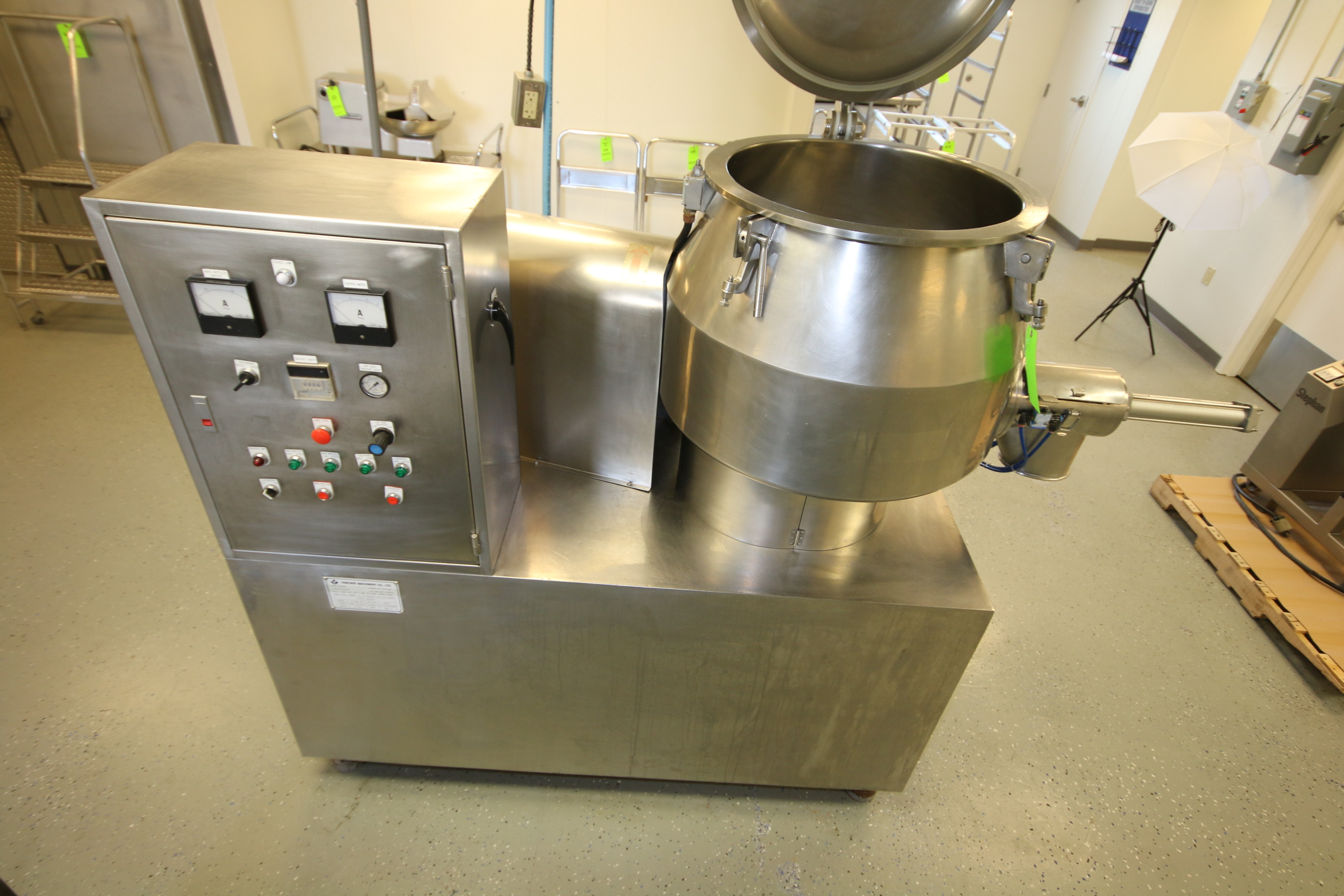 Yenchen High Shear Granulator/Super Mixer, M/N YC-SMG-250, S/N 85072 ...