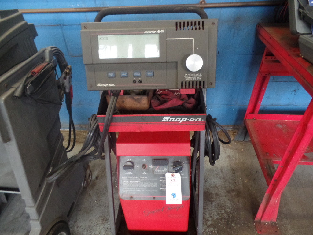 Snap On #MT3760 AVR Battery Charging System Tester w/ BC5500 Super ...