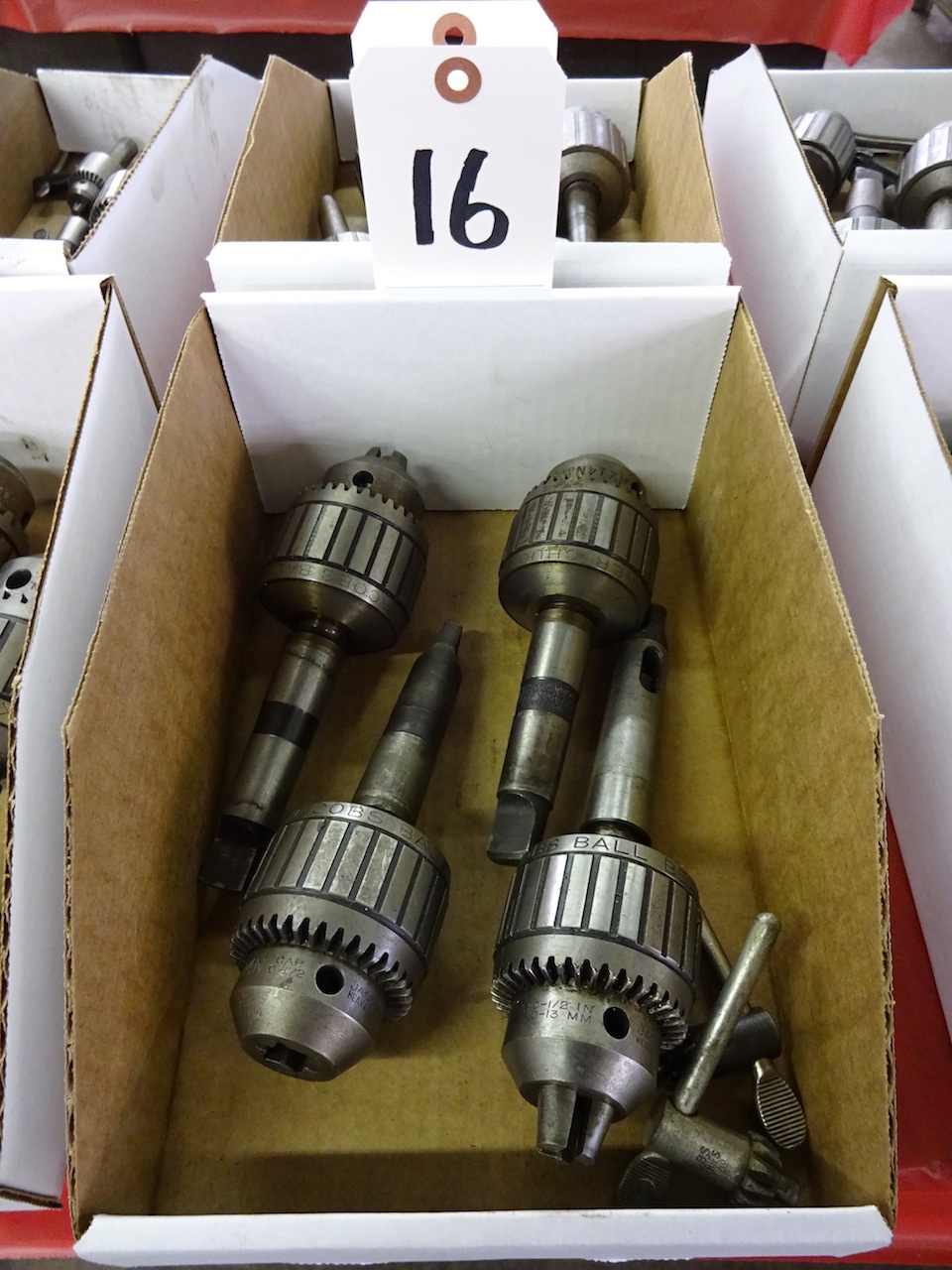 LOT: (4) Assorted Jacobs Chucks