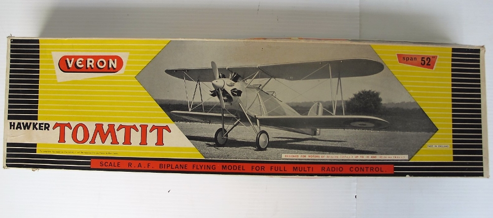 Model Aircraft, Veron - Hawker Tomtit, R/C kit in original box with ...