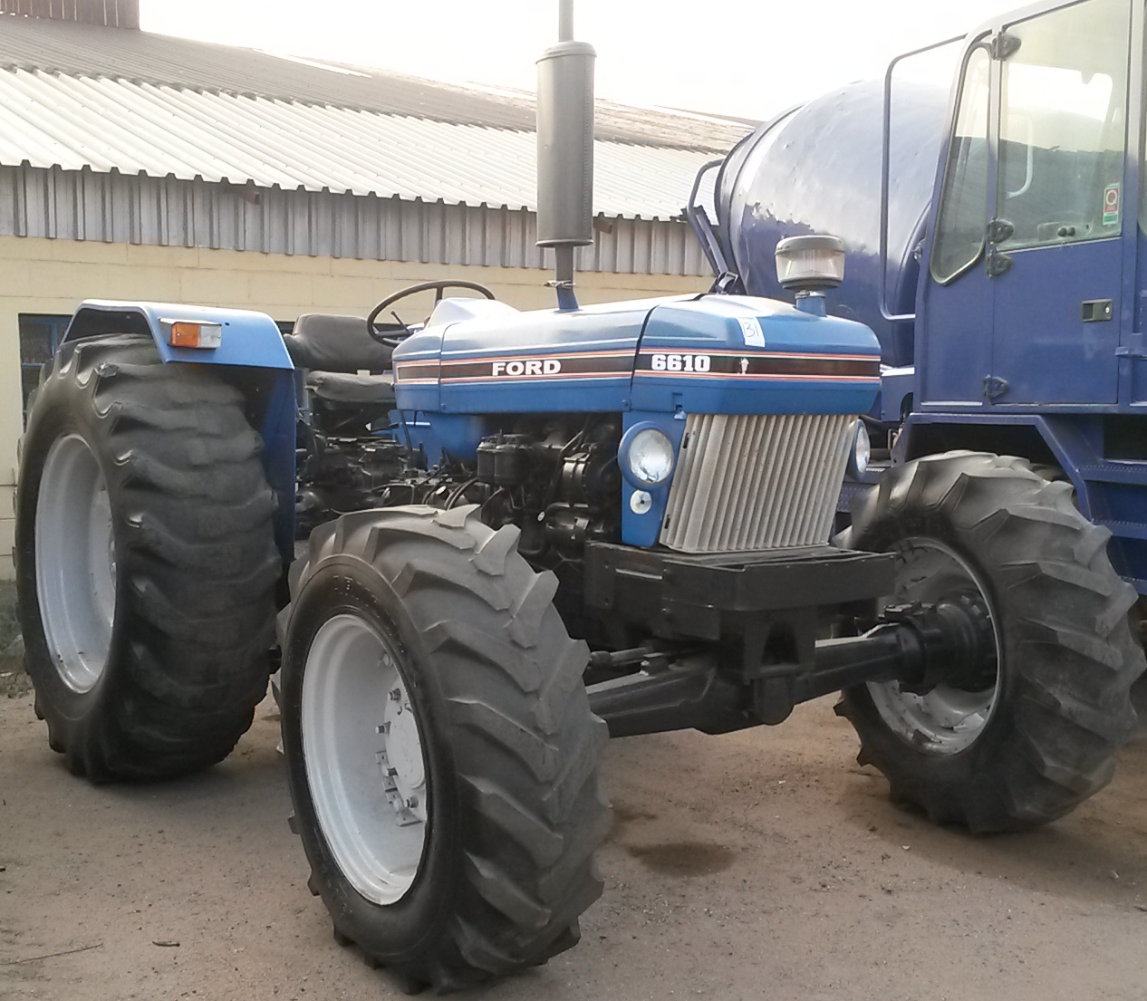 1990 FORD 6610 4X4 TRACTOR (NO NATIS DOCUMENT) REG NO: NR704348