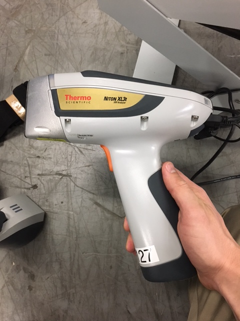 Thermo Scientific Niton XL3t XRF Analyzer, with portable test stand ...