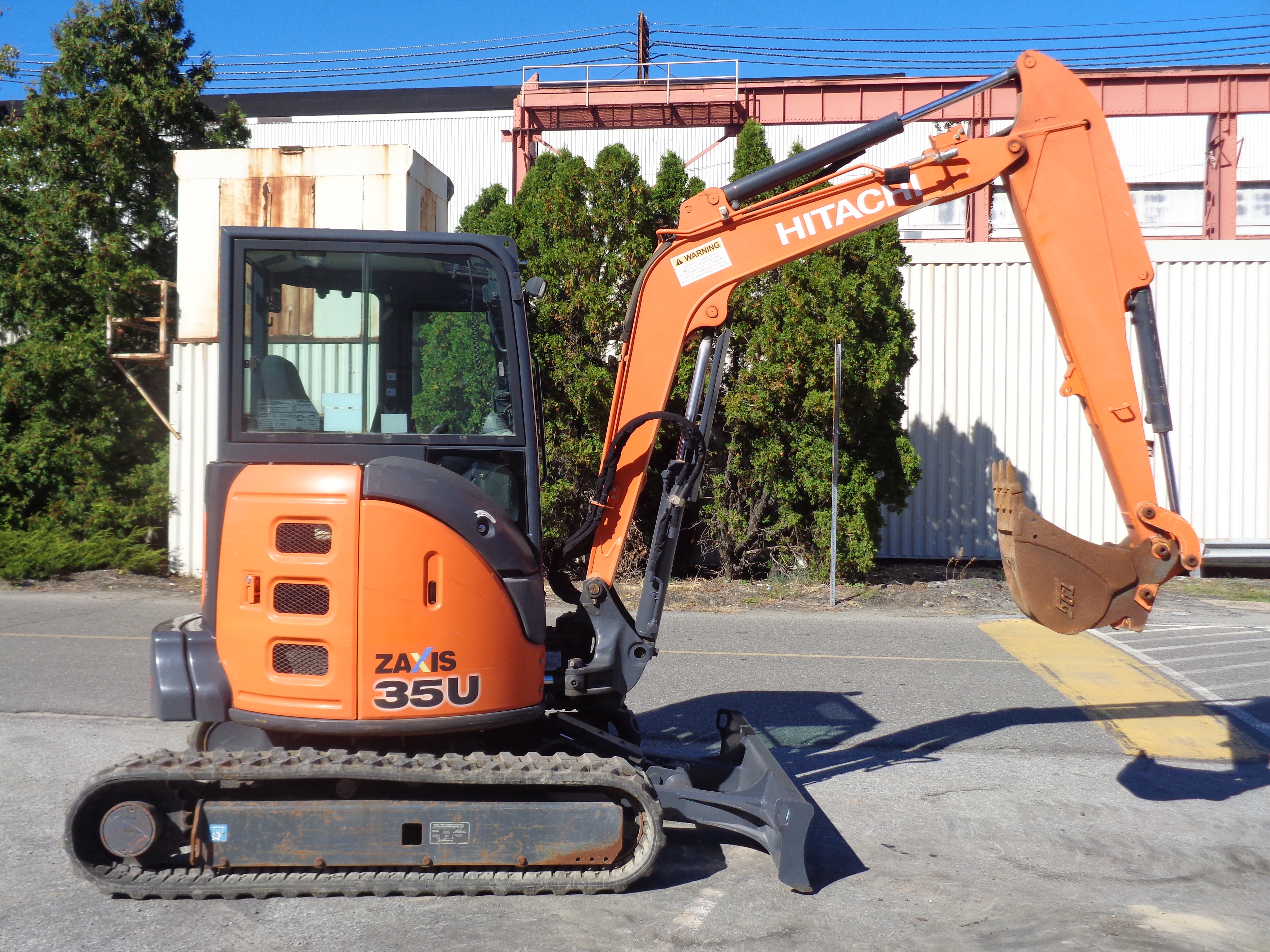 Make: Hitachi Model: Zaxis 35U-5N Year: 2015 SN: HCMADG60A00270526 ...