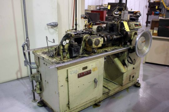 MULTI-SLIDE MACHINE, U.S. BAIRD MDL. 104 4-SLIDE, large assortment of ...