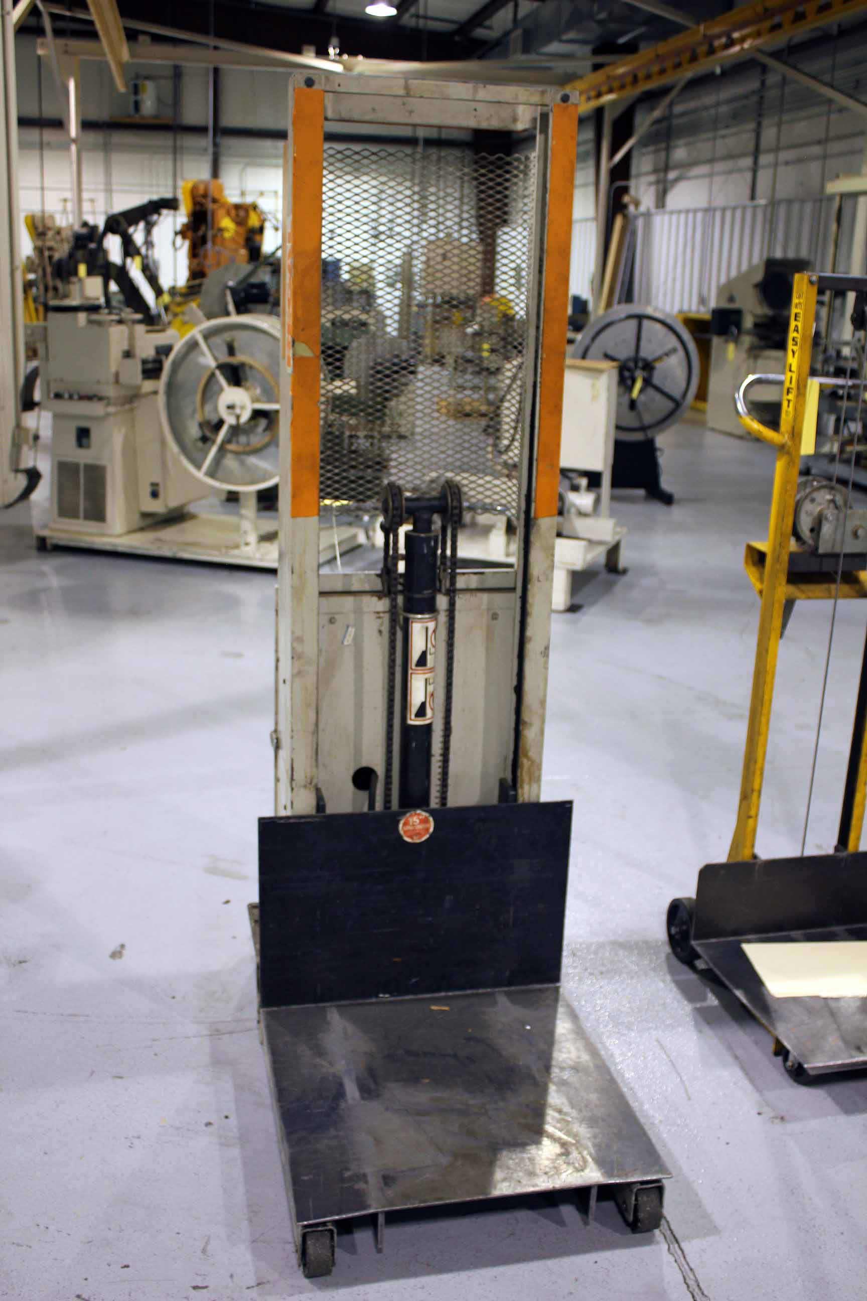 ELECTRIC DIE LIFT, REGAL MDL. CW54, 1,000 lb. cap., S/N 35026-1