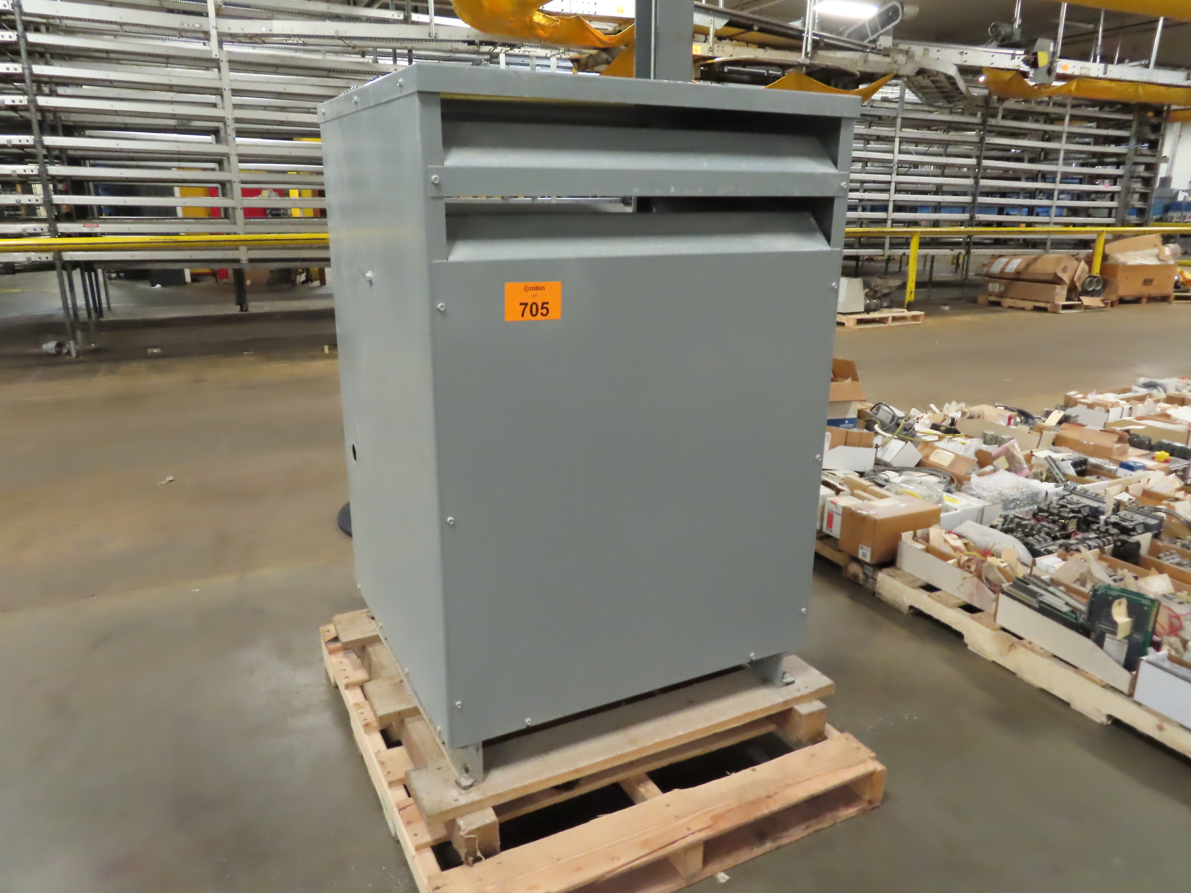 Eaton Transformer, model V48M22T1216, Dry type, 112.5 KVA, (2018)