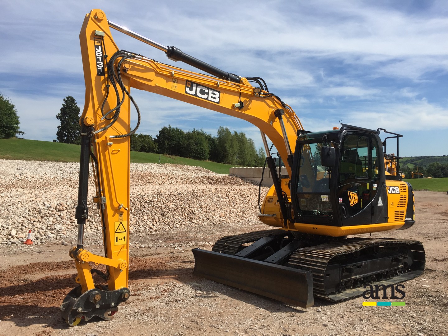 2016, JCB JS131 Excavator, Serial No. 2441665 c/w 700mm Tracks, Dozer ...