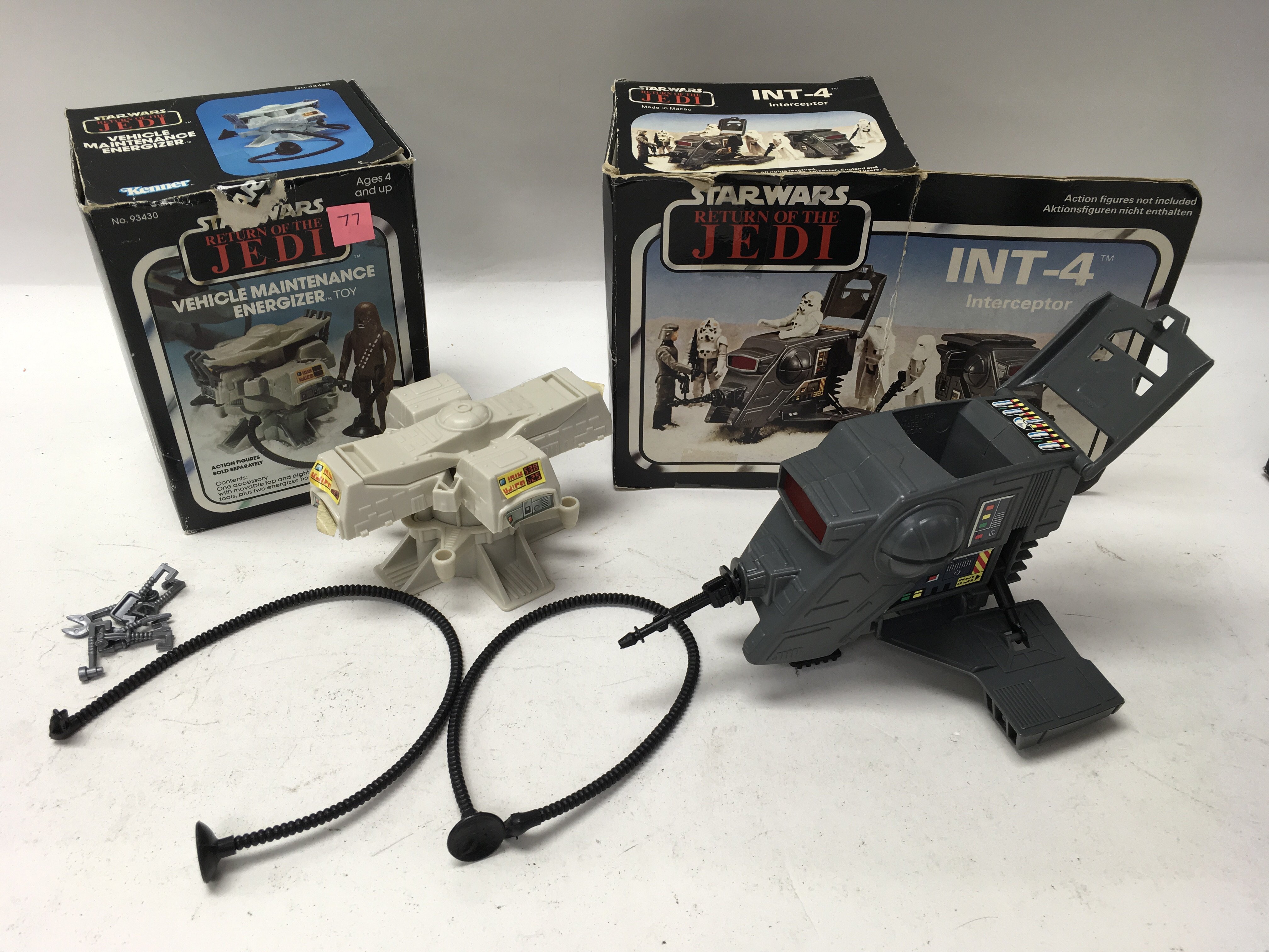 A collection of Star Wars mini rigs from both the Return of The Jedi ...