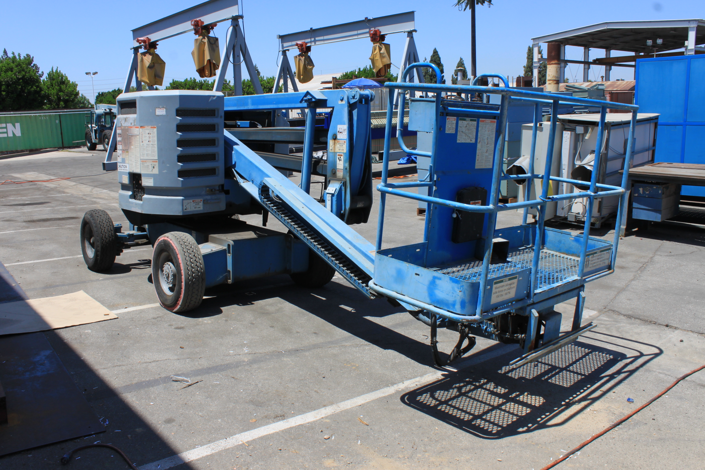 (1995) Genie Z-45/22 2WD Boom Lift, 45' Max Platform Height, 23' Max ...