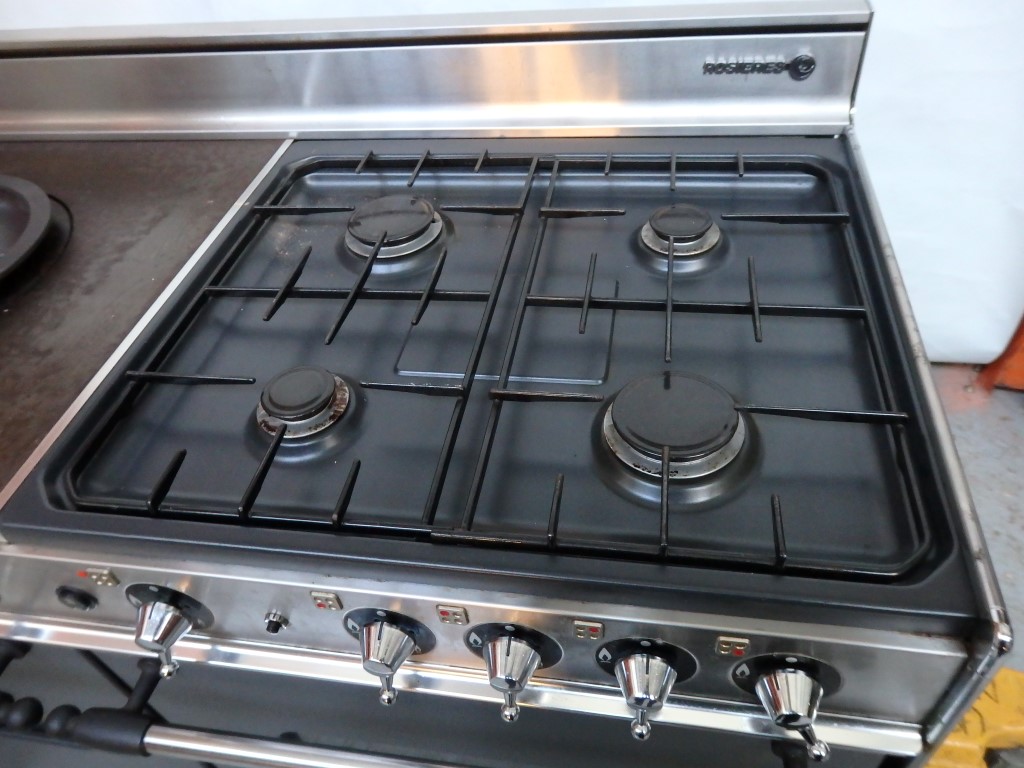 1 x Rosières "Paul Bocuse" Range Cooker - Width: 120cm - Dual Fuel ...