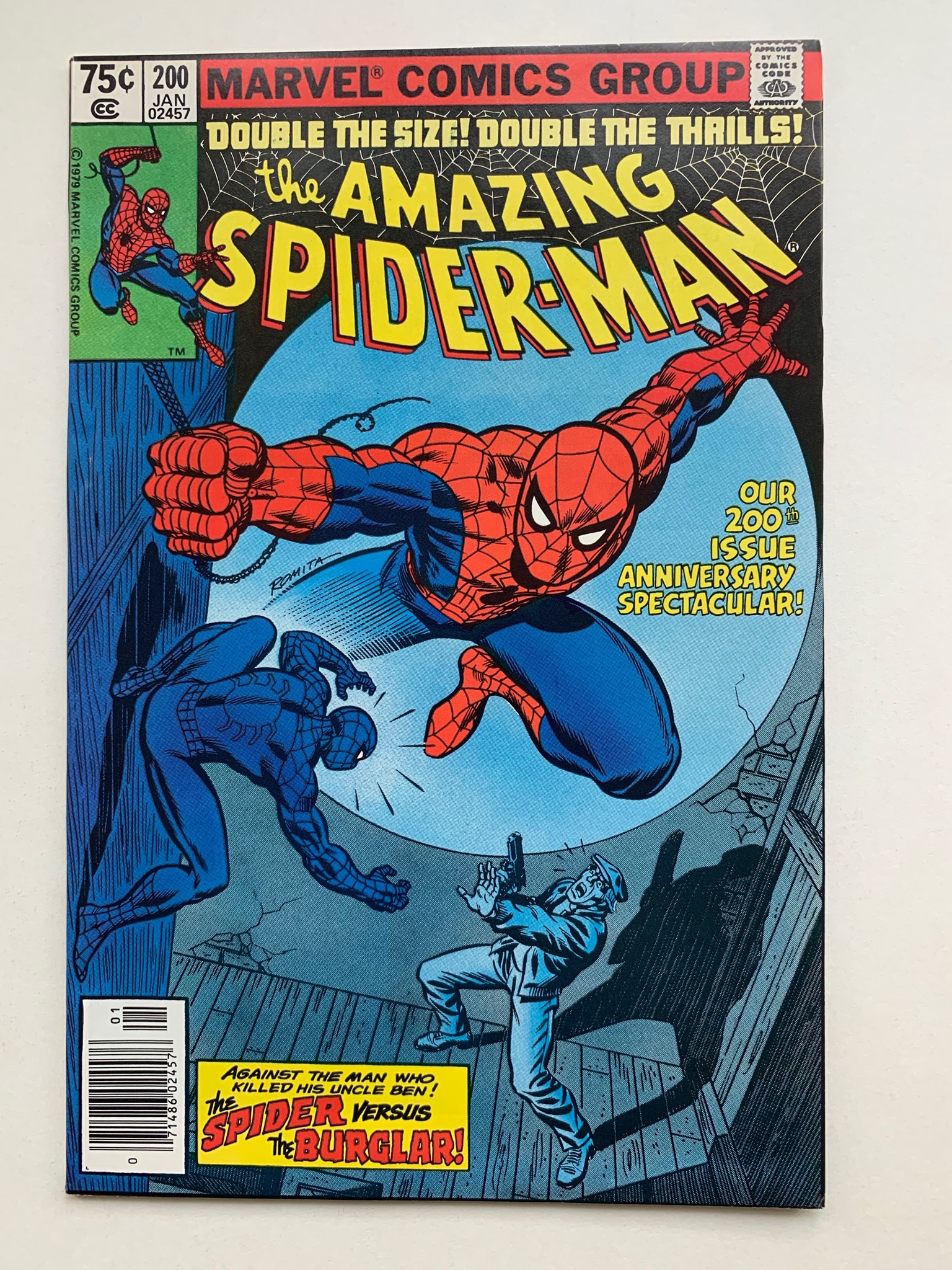 SPIDER-MAN #200 (1980 - MARVEL) NM (Cents Copy) - Double-size ...