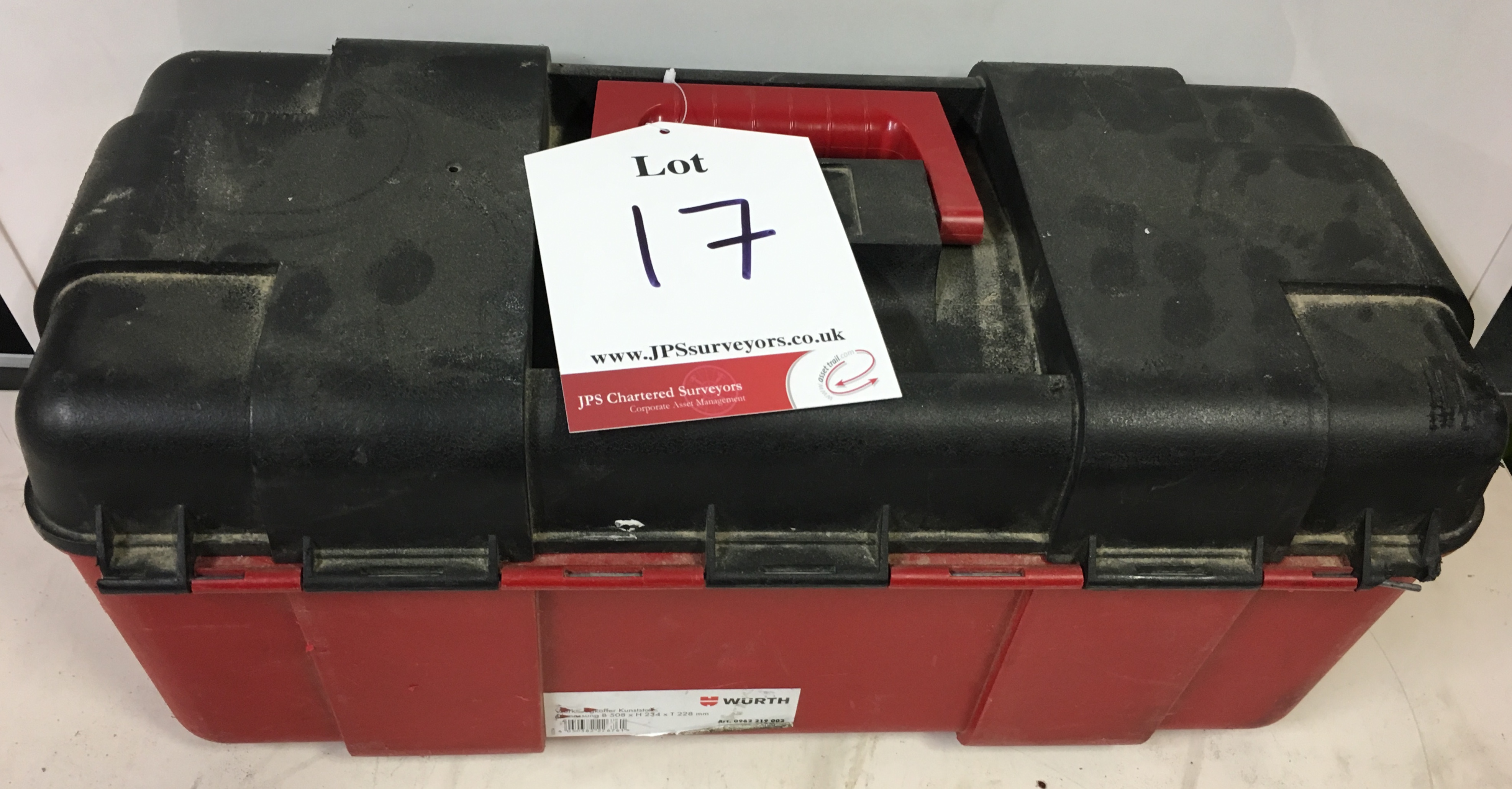 1 x Used Wurth Tool Box With Various Hand Tools See Pictures For ...