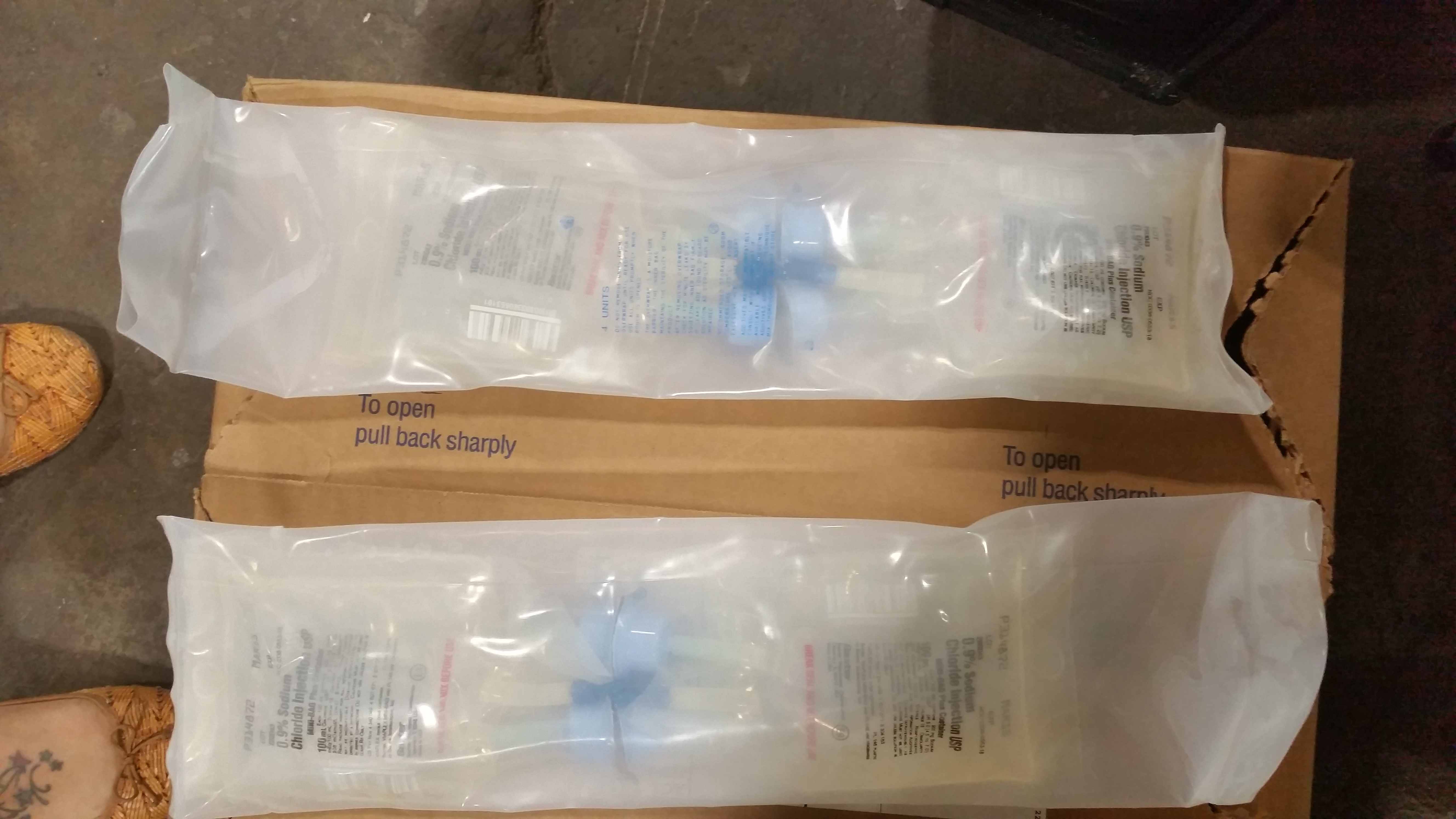 Baxter 0.9% Sodium Chloride Injection USP, Mini Bag Plus Container ...