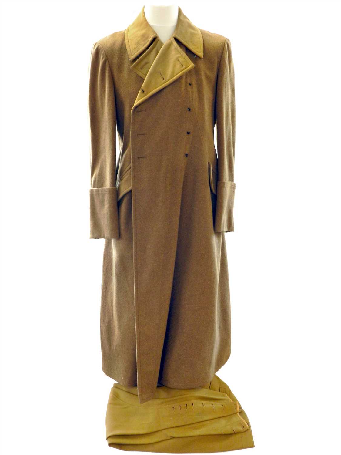 A German Third Reich NSDAP Political Leader’s greatcoat and pair of ...