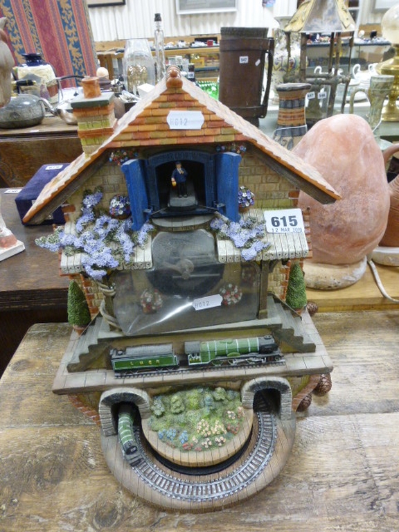 Cuckoo Clock - Bradford Editions ' Memories of Steam Flying Scotsman ...