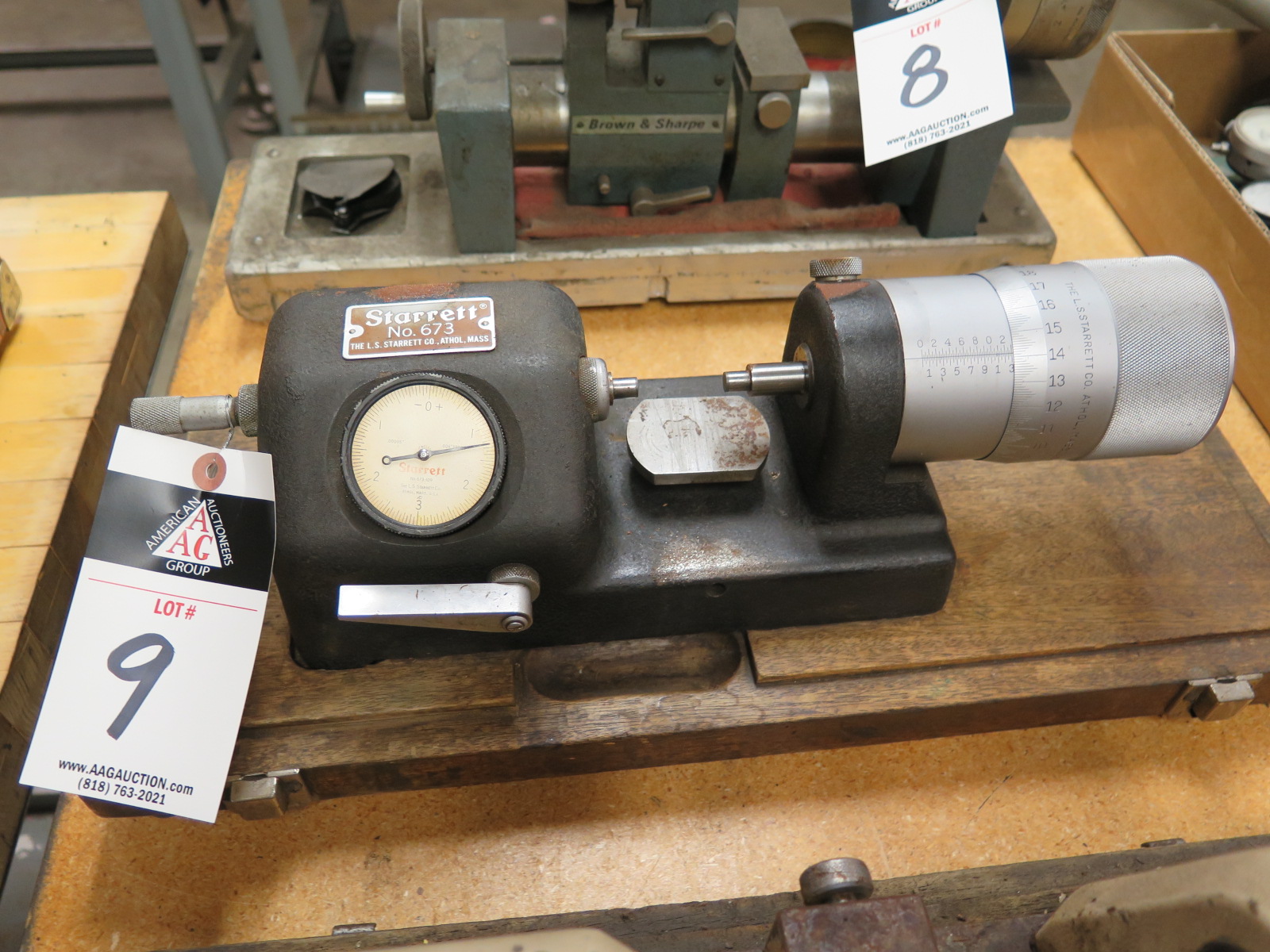 Starrett No. 673 Super Micrometer