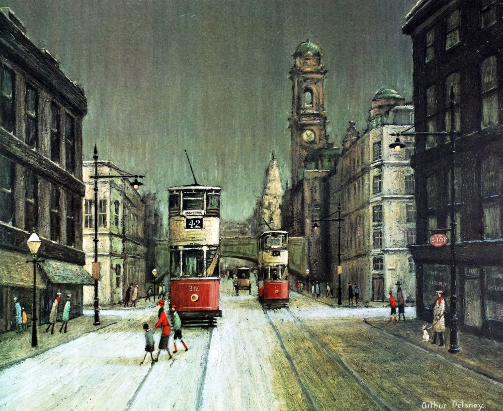 ARTHUR DELANEY THREE ARTIST SIGNED LIMITED EDITION COLOUR PRINTS (3)