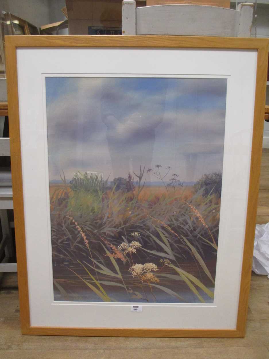 Anthony Day (British 1922-) August Waterside I gouache 73 x 54cm in ...