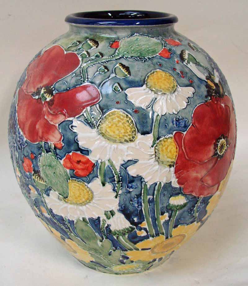 A late 20th century studio pottery Vase of ovoid form, by Jonathan Cox ...