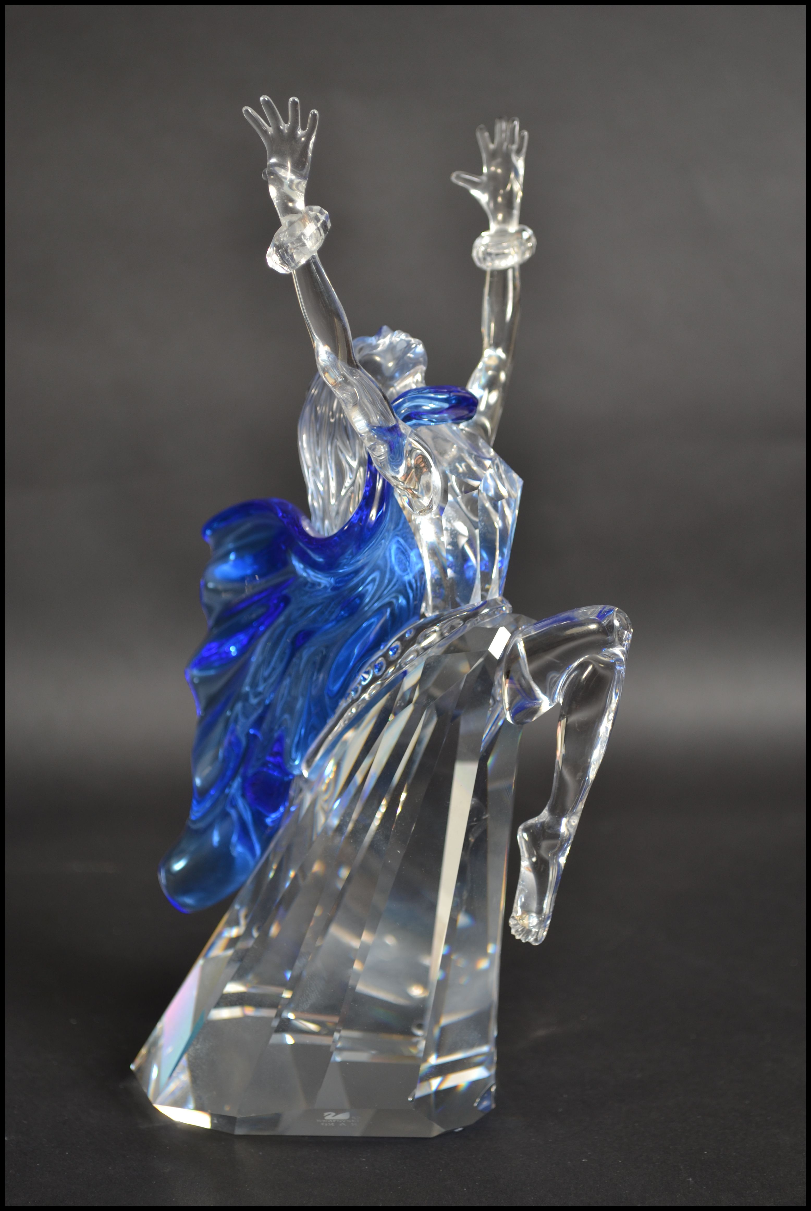 A Swarovski crystal glass SCS 2002 Isadora figurine from The Magic Of ...