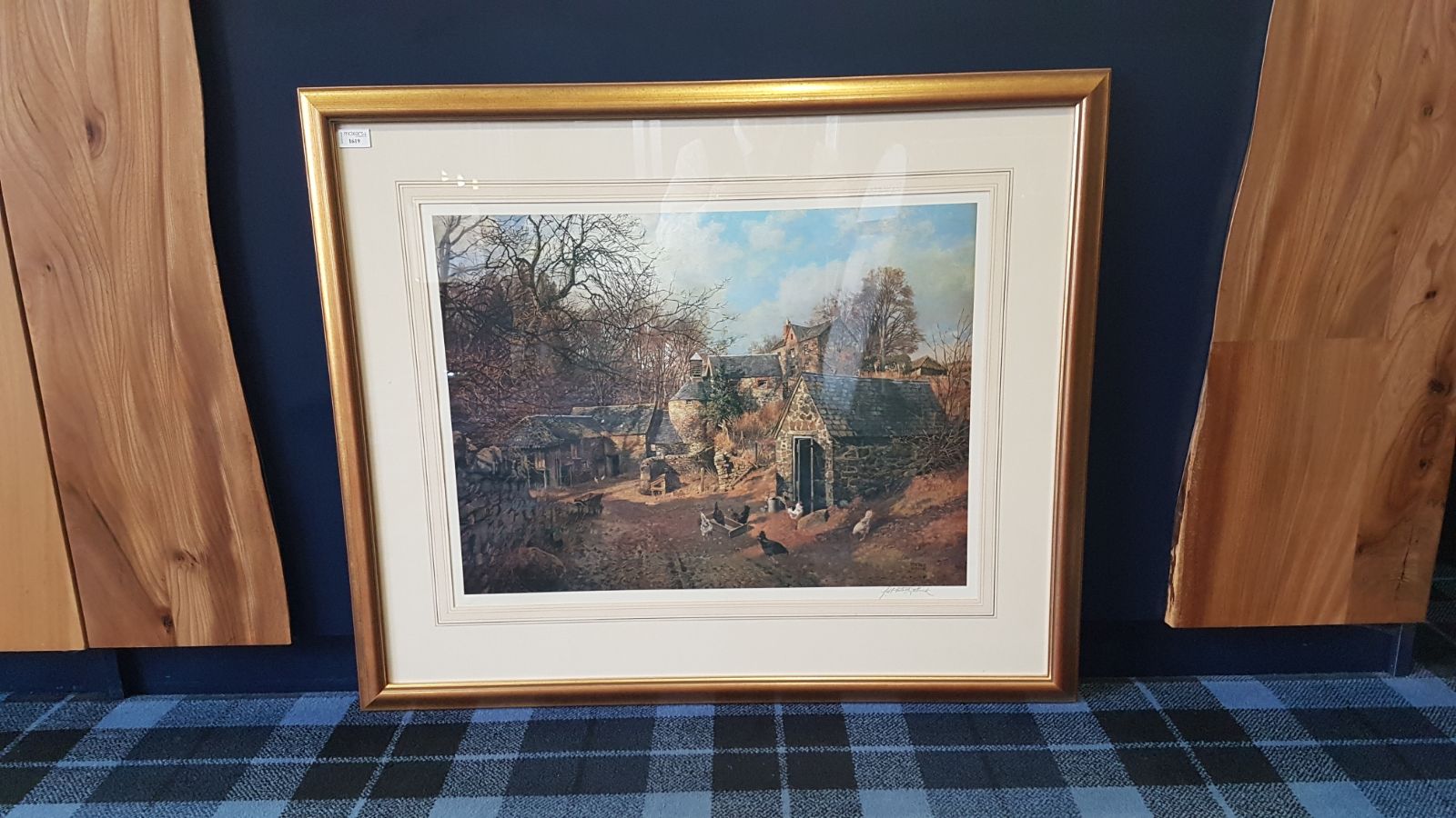 * JAMES MCINTOSH PATRICK (SCOTTISH 1907-1998)FARMHOUSE WITH ...