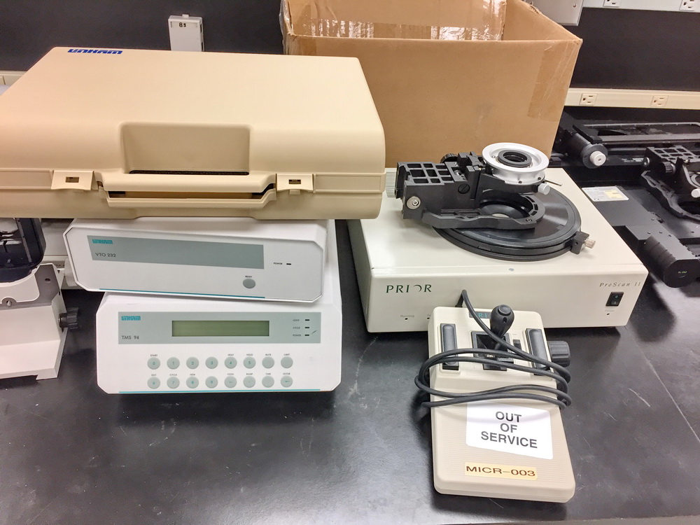 Nikon Microscope, Model Eclipse E600 POL, with Sony Cameras, Linkam TMS ...