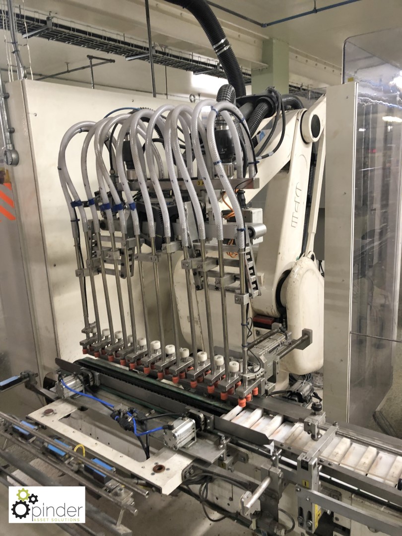 OPM Robotic Bar Loading System, with OPM robot and Proface control ...